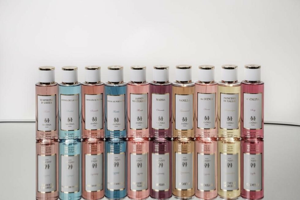 10 labels for perfumed mists from Maïssa - Inessens