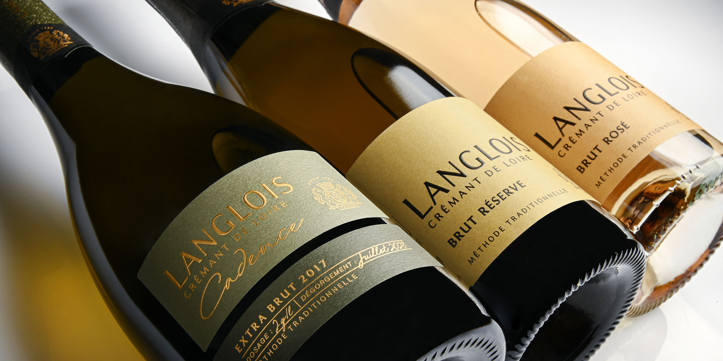Découvrez la toute nouvelle gamme de Langlois, Crémant de Loire - Inessens